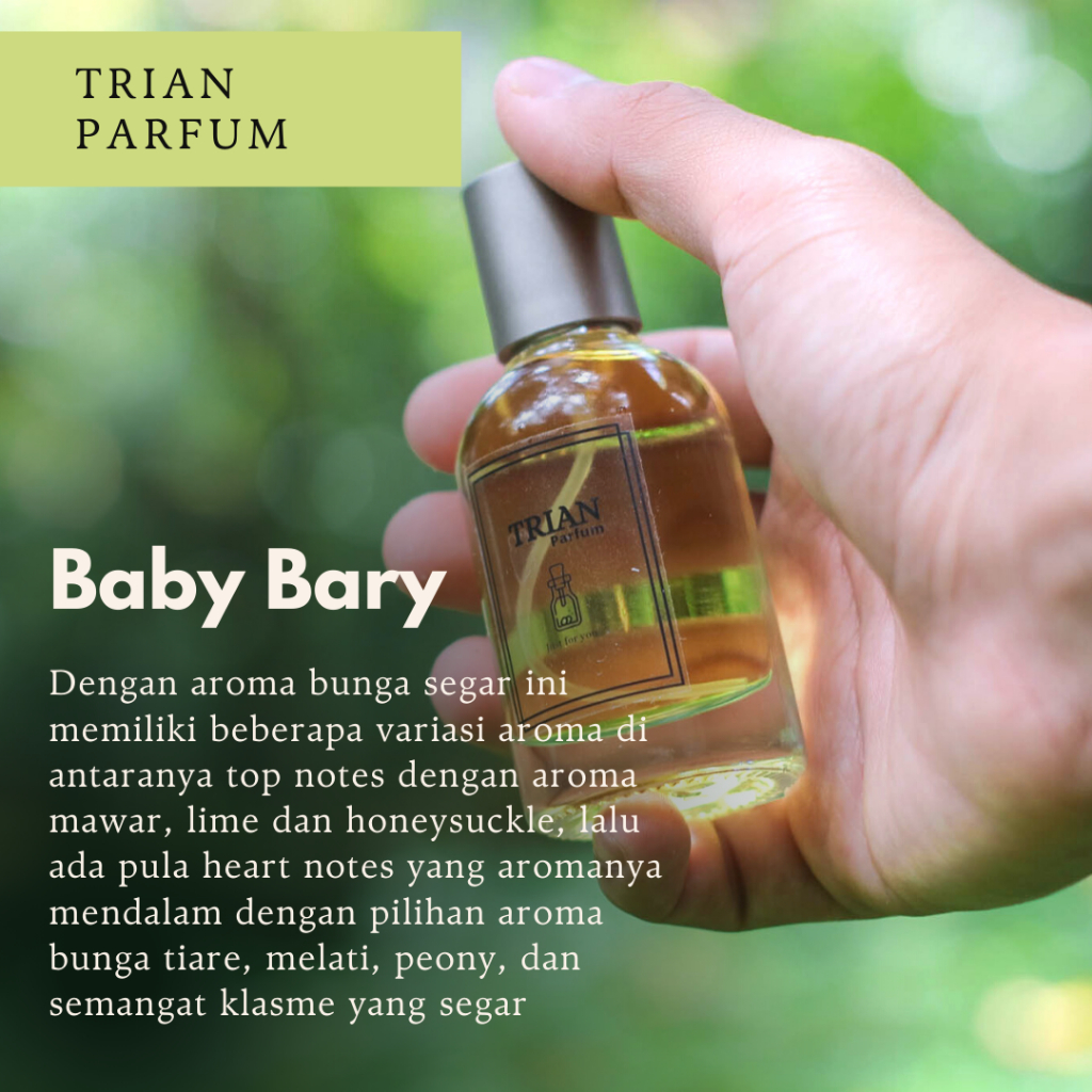 Jual Trian Parfum Baby Bary - minyak wangi wanita segar racikan 2:1 ...