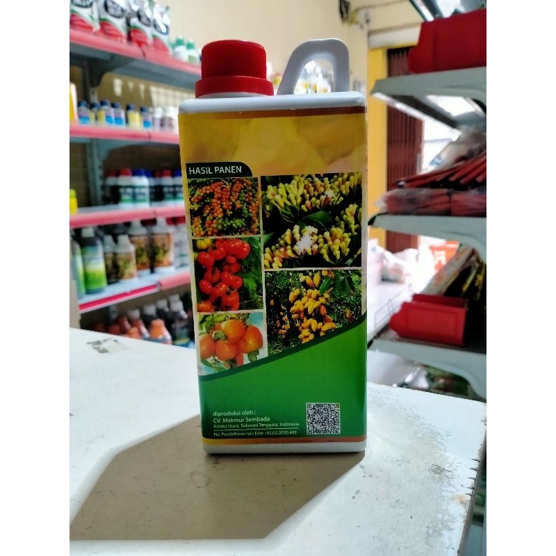 Jual POC - Pupuk Organik Cair ZK Plus pelebat buah - anti rontok - 1 liter Makmur Sembada ...