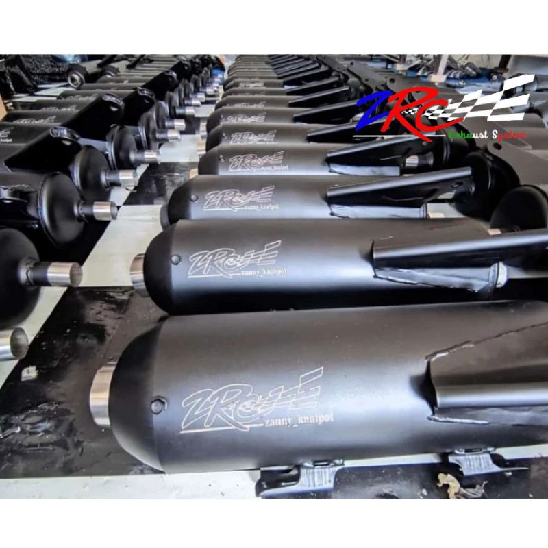 Jual KNALPOT ZRC MIO/AEROX/NMAX/BEAT/VARIO/SCOOPY/GENIO/PCX/ADV By ZRC ...