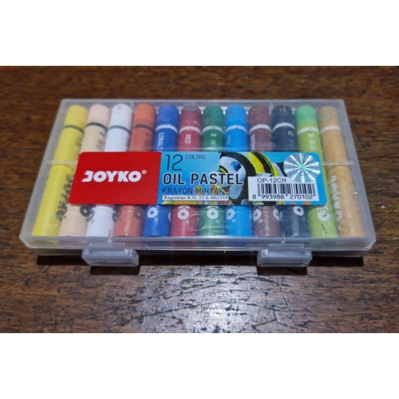 Jual CRAYON MINI OP-12 CR JOYKO / OIL PASTEL MINI / KRAYON MINI JOYKO ...