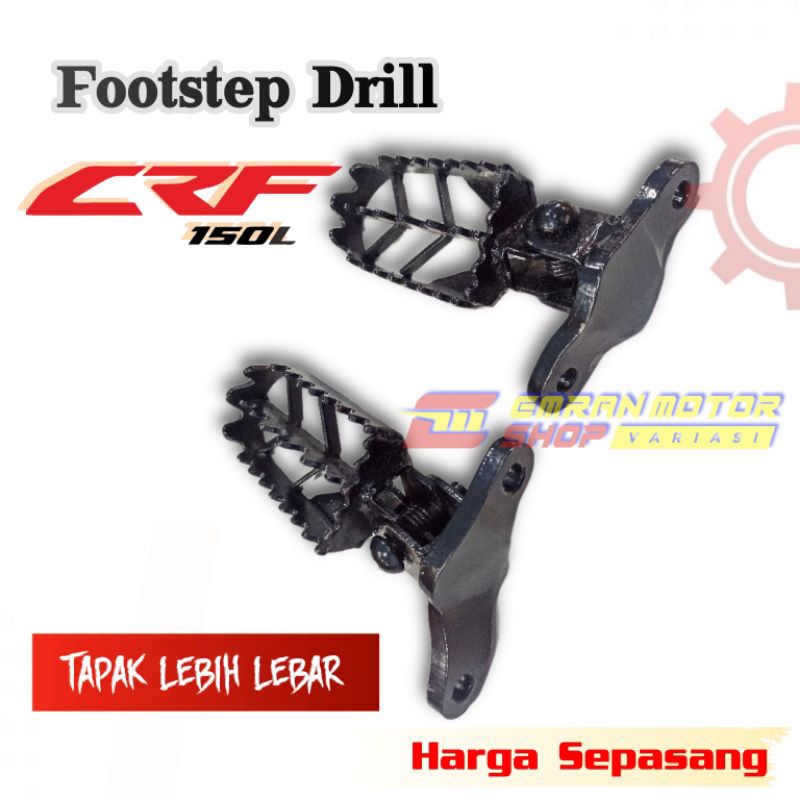 Jual Footstep Pustep Tapak Lebar CRF 150 CRF150 | Shopee Indonesia