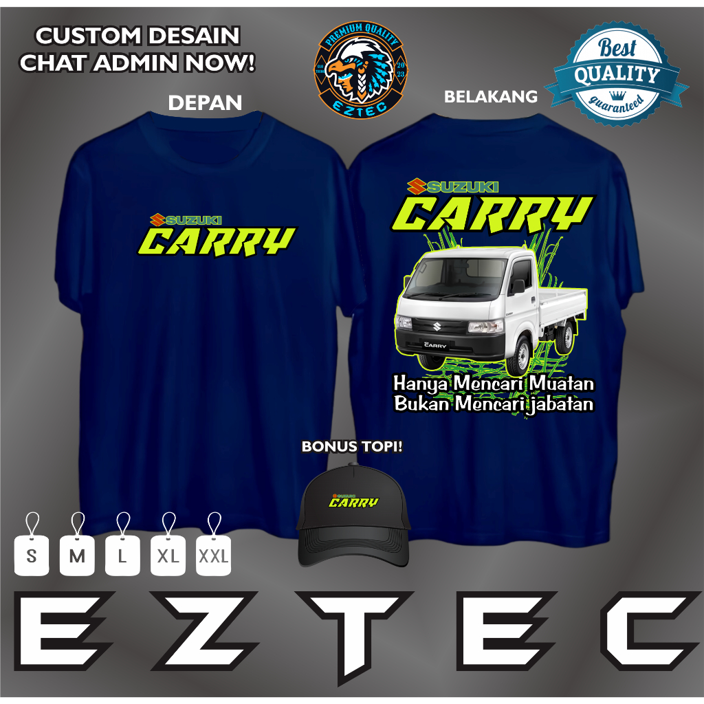 Jual KAOS SUZUKI CARRY HANYA MENCARI MUATAN BUKAN MENCARI JABATAN FREE ...