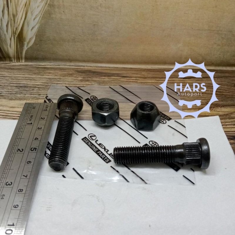 Jual BAUT RODA HUB BOLT LONG PANJANG TOYOTA INNOVA AVANZA KIJANG 5K ...