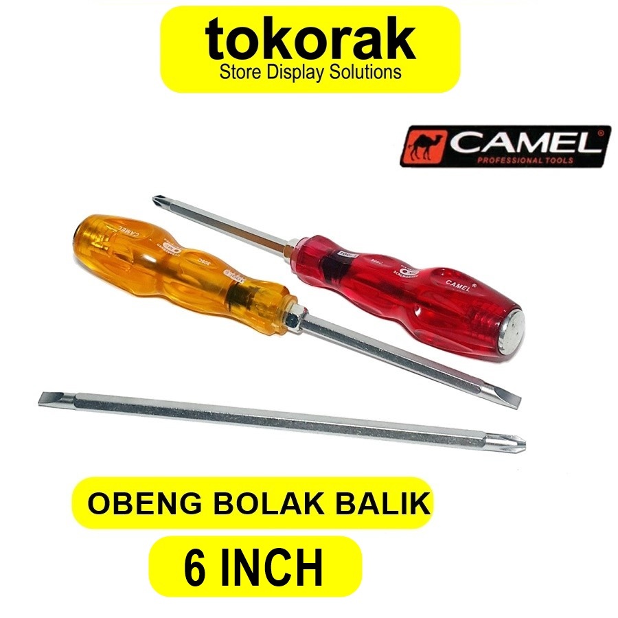 Jual OBENG KETOK CAMEL OBENG BOLAK BALIK BB - OBENG PLUS MINUS OBENG ...