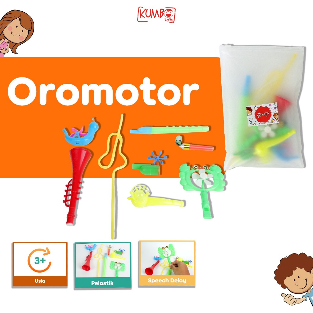Jual Mainan Edukasi Anak Stimulasi Oromotor Oral Motor Speech Delay ...