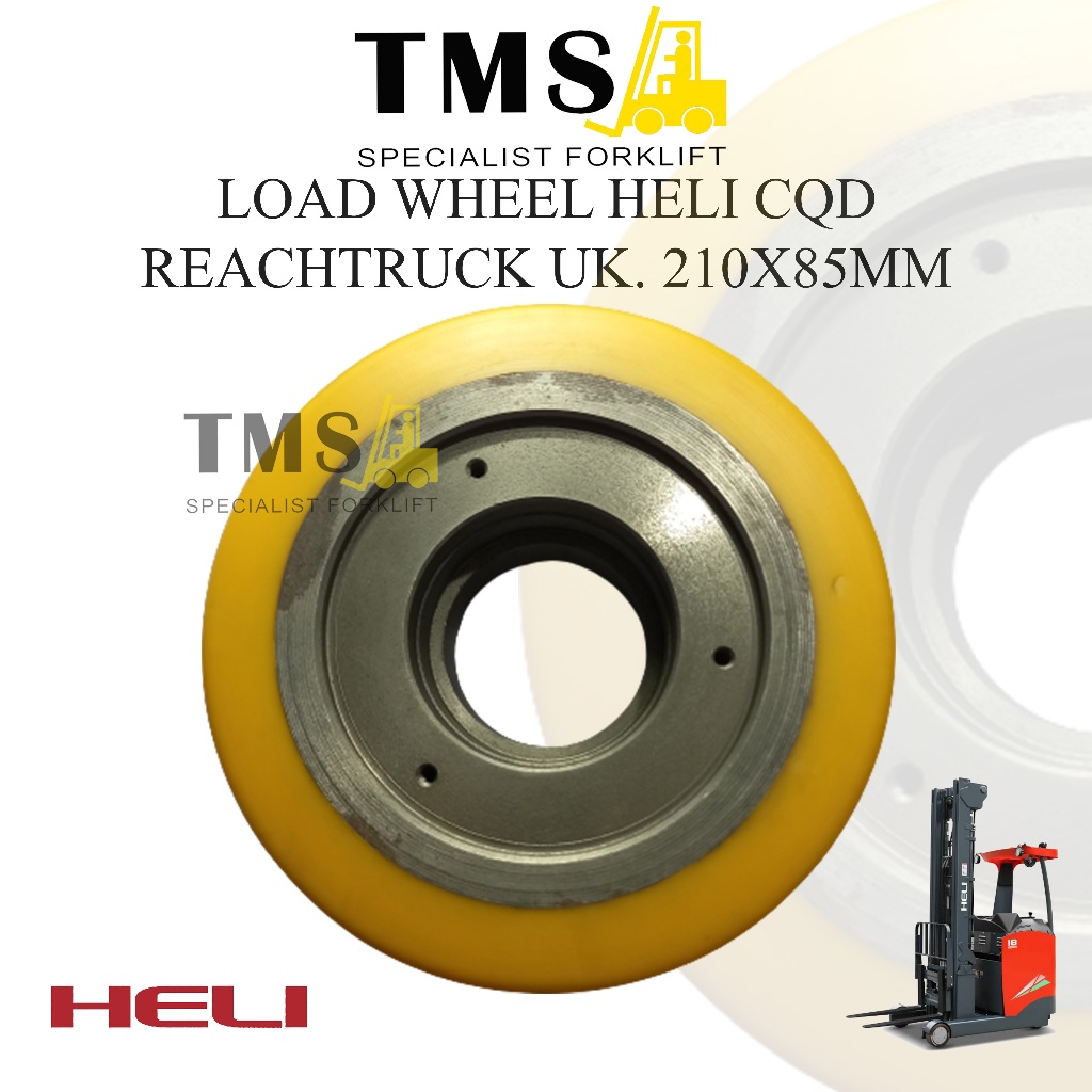 Jual Roda Reachtruck 210x85mm Load Wheel HELI CQD Electric Forklift ...