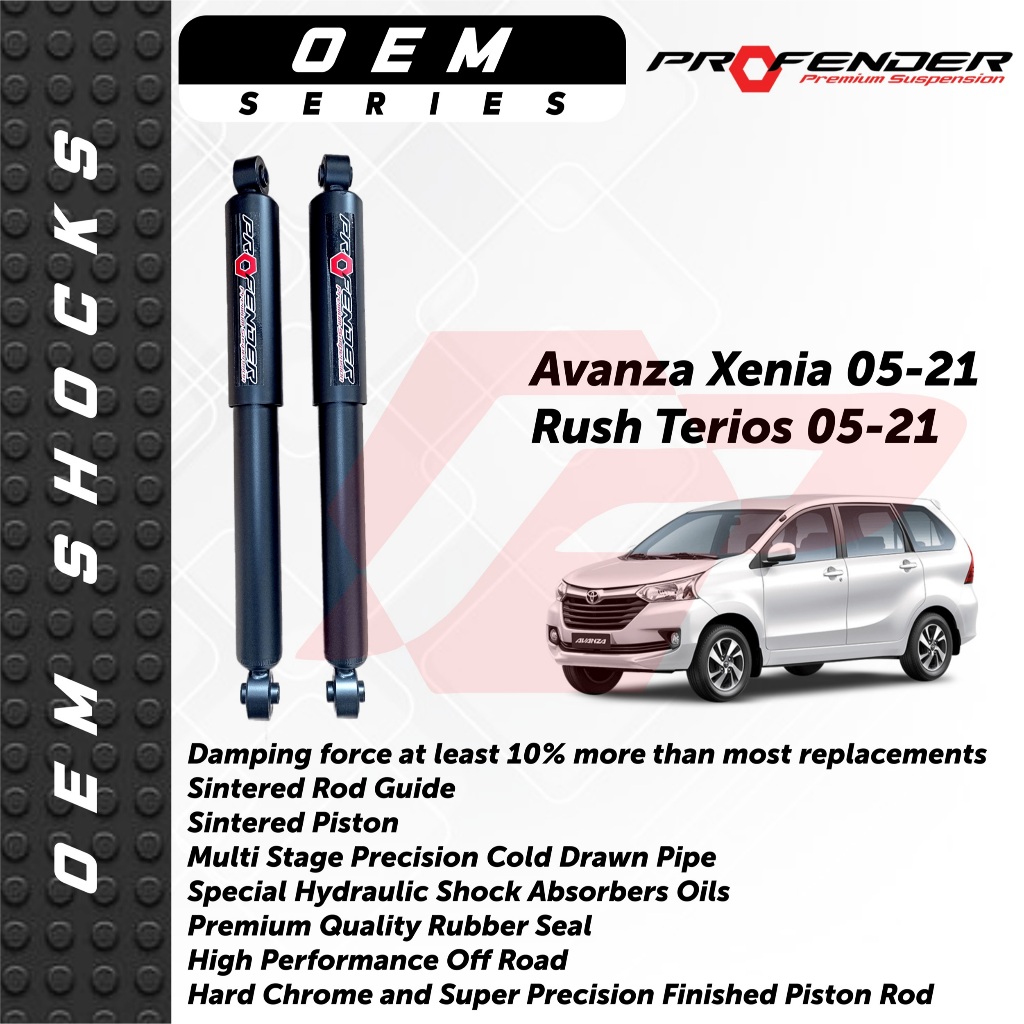Jual OEM Shock - Oil + Gas - Shockbreaker Suspensi PROFENDER Toyota ...