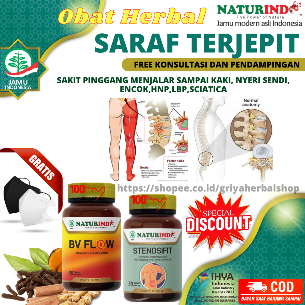 Jual Obat Syaraf Terjepit Obat Sakit Pinggang Nyeri Sampai Kaki Obat ...