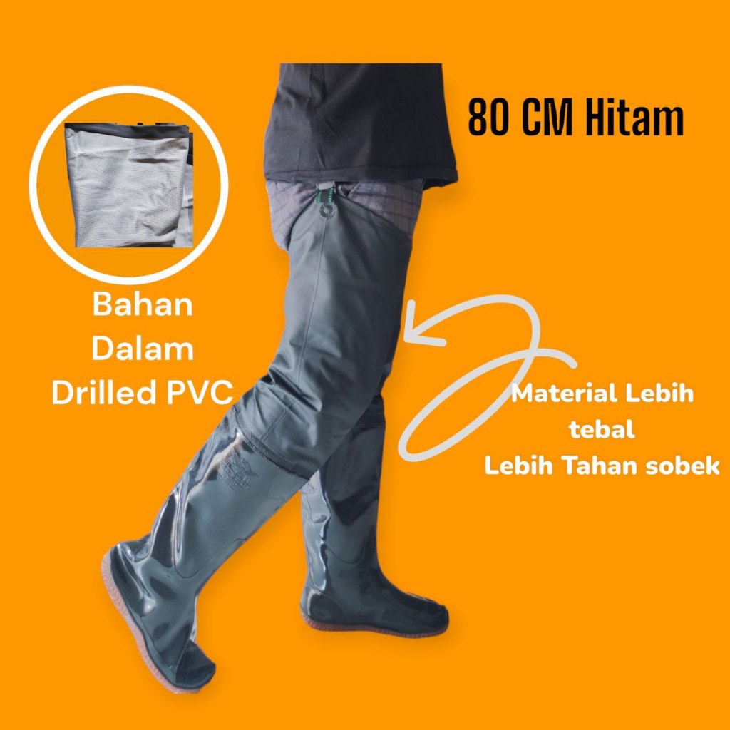 Jual SEPATU BOOT PANJANG SAWAH KEBUN LADANG TERNAK 60 CM | Shopee Indonesia
