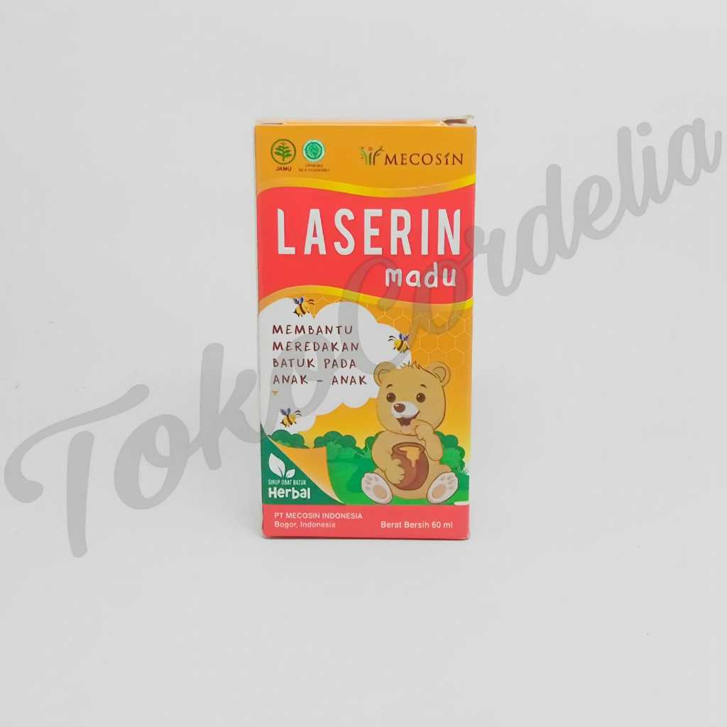 Jual Laserin Madu Sirup 60 ml - Membantu Meredakan Batuk | Shopee Indonesia