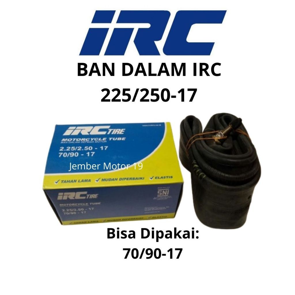 Jual BAN DALAM MOTOR IRC 225/250-17(70/90-17) | Shopee Indonesia
