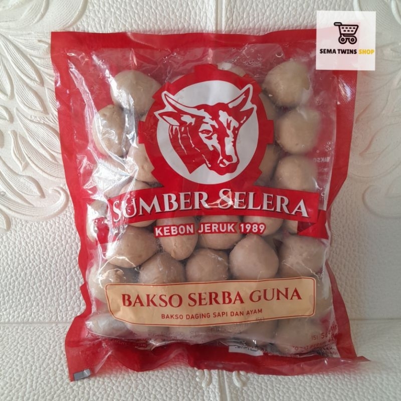 Jual Bakso SUMBER SELERA SERBAGUNA isi 50 - Baso Serba Guna Daging Sapi ...