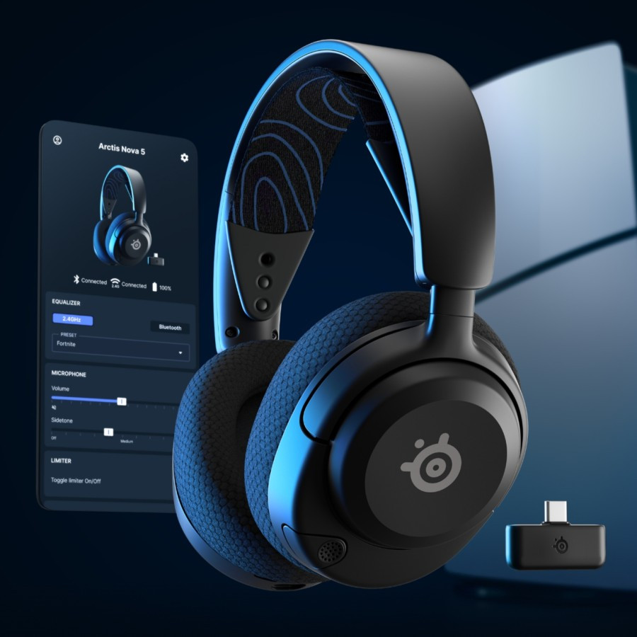 Jual STEELSERIES ARCTIS NOVA 5P PLAYSTATION WIRELESS GAMING HEADSET ...