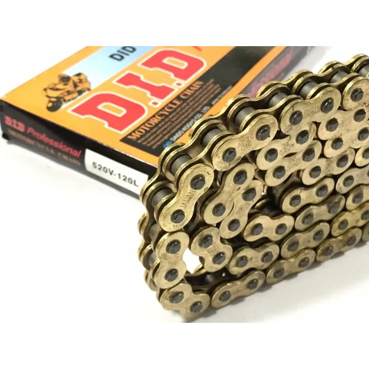 Jual Rantai Sepeda Motor DID Oring 428/520/525/530 Jumlah 120L-520V ...