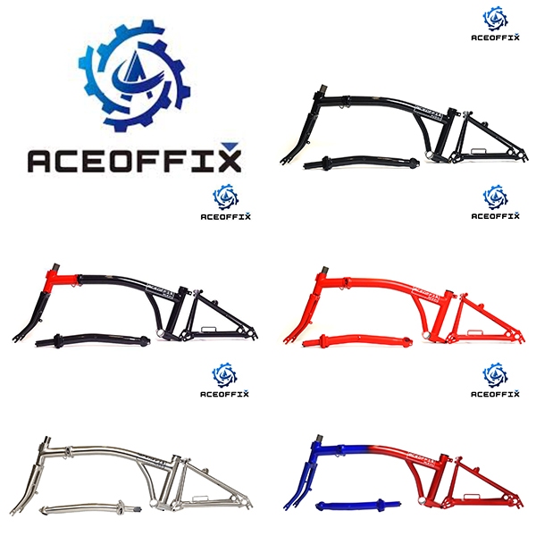Jual ACE Frame Set ACE01 16" VBrake + HPost Merakit Custom Frameset ...