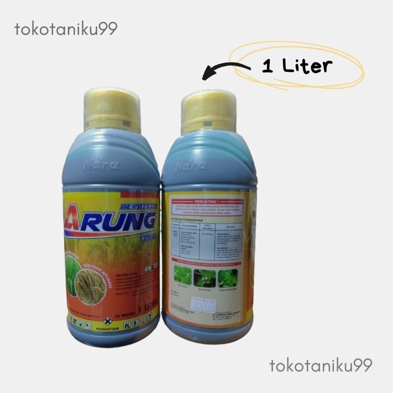 Jual Herbisida Kontak Arung 135 SL Bahan Aktif : Praquat Diklrorida 135 ...