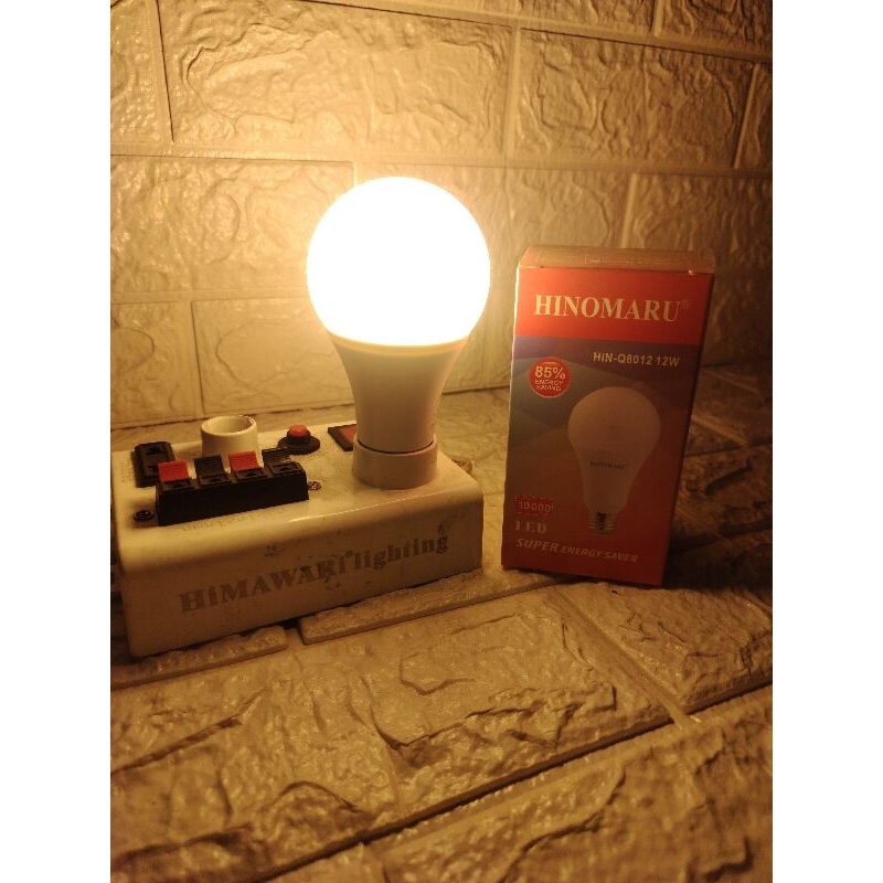 Jual BOHLAM LAMPU LED 5 7 9 10 12 WATT CAHAYA KUNING WARM WHITE 3000K ...