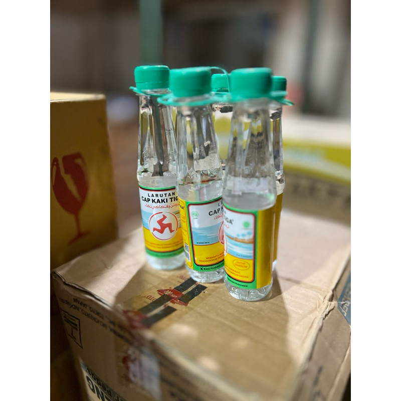 Jual LARUTAN BOTOL KAKI TIGA 1 PAK 6 BIJI | Shopee Indonesia