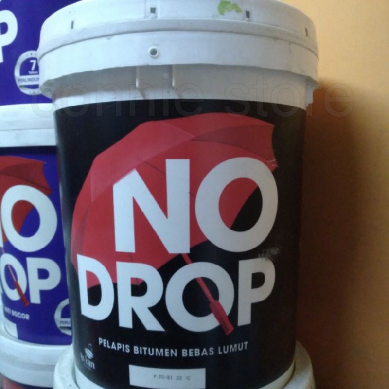 Jual No Drop Bitumen Black 20kg Pail waterproof cat tandon pelapis toren anti lumut anti bocor ...