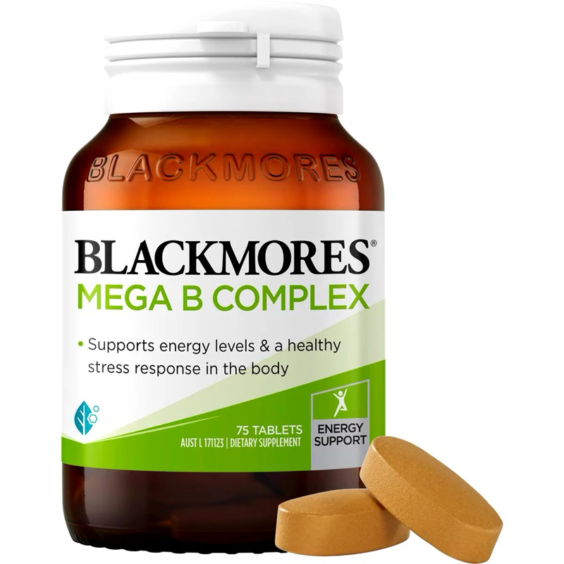 Jual Blackmores Vitamin Mega B Complex 75 Tablets - Australia | Shopee ...