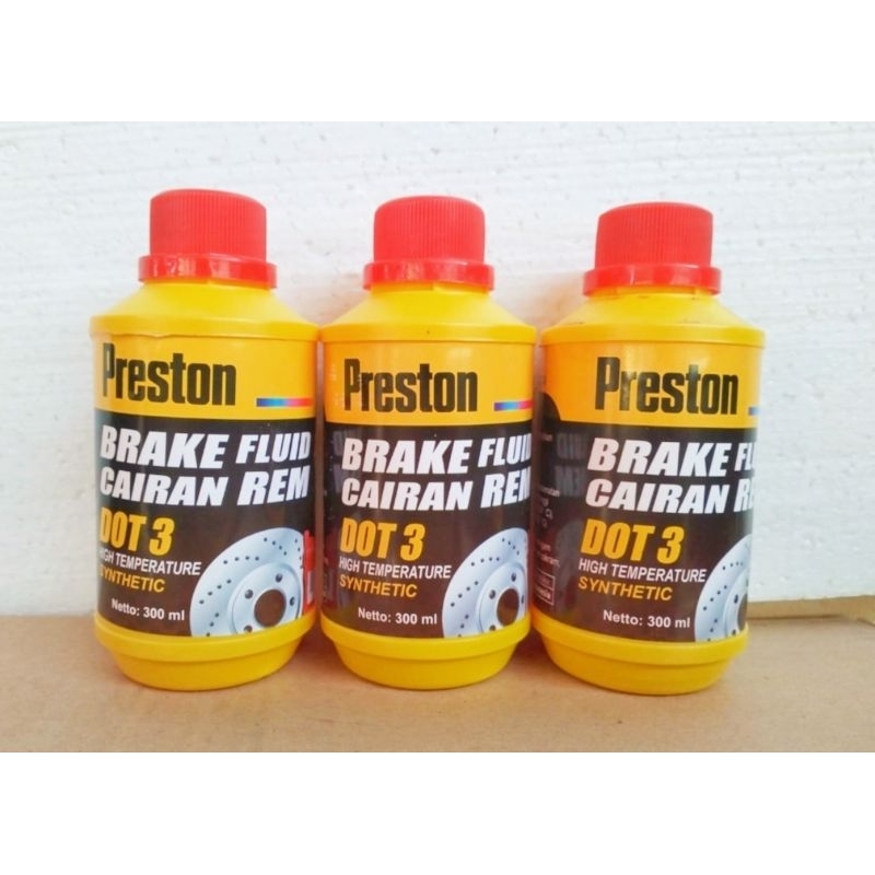 Jual Cairan minyak rem 300 ml. Prestone Brake fluid ..dot 3 ..harga di etalase adalah harga jual ...