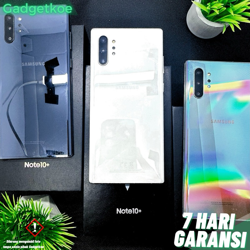 Jual samsung note 10 plus 12/256gb 512gb SEIN MULUS FULLSET | Shopee Indonesia