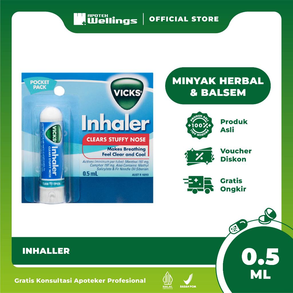 Jual Vicks Inhaler Pereda Hidung Tersumbat 0.5ml | Shopee Indonesia