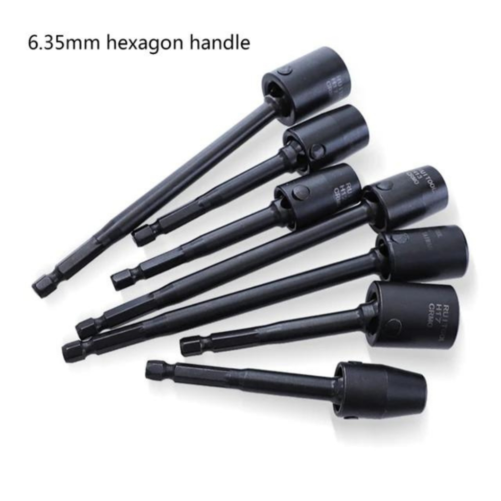 Jual SOCK IMPACT ROTATABLE 30 DERAJAT H13 CR-MO HEX SHANK SOCKET ...