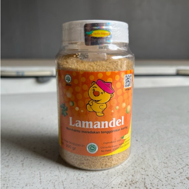 Jual Lamandel Botol Herbal Untuk Amandel 200gr | Shopee Indonesia
