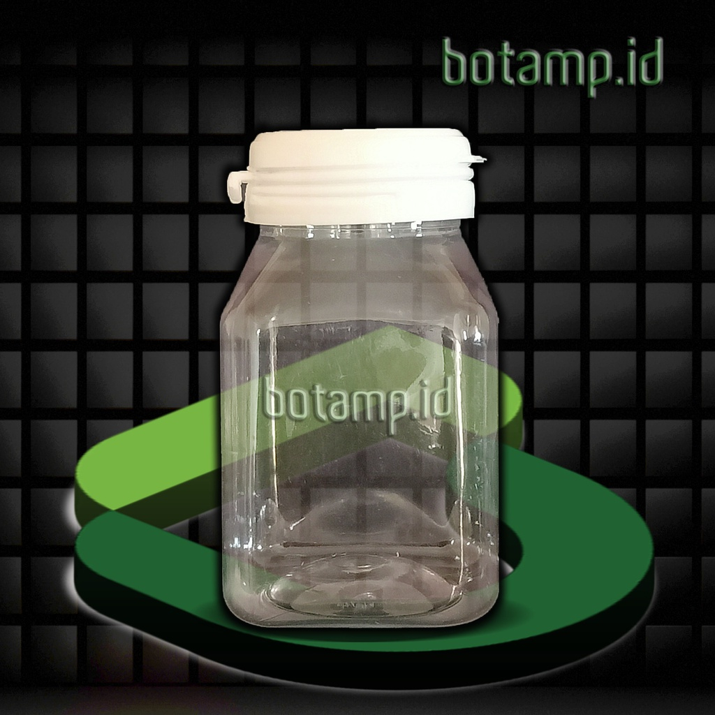 Jual Botol Kapsul 80 Ml Kotak Bening Isi 60 Kapsul Tutup Snap Sobek