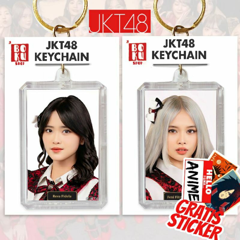 Jual (TERBARU) Gantungan Kunci JKT48 Kabesha/Keychain JKT48/ganci JKT48 ...