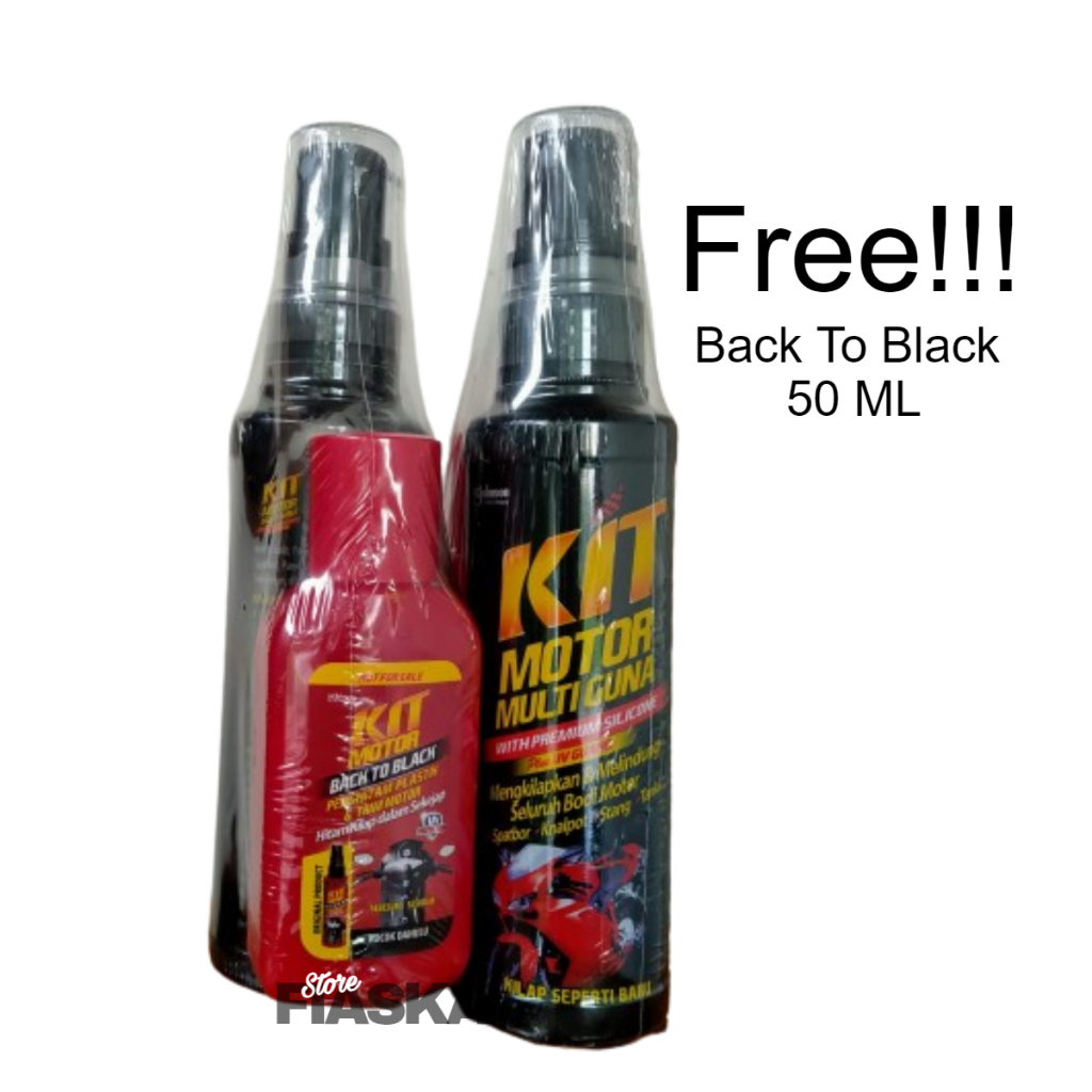 Jual KIT MULTIGUNA 100 ML PLUS BACK TO BLACK 50 ML | Shopee Indonesia