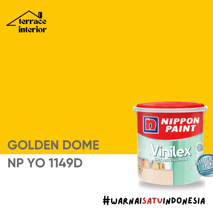 Jual Cat Tembok Vinilex Silver Ion Nippon Paint Interior Warna Kuning ...