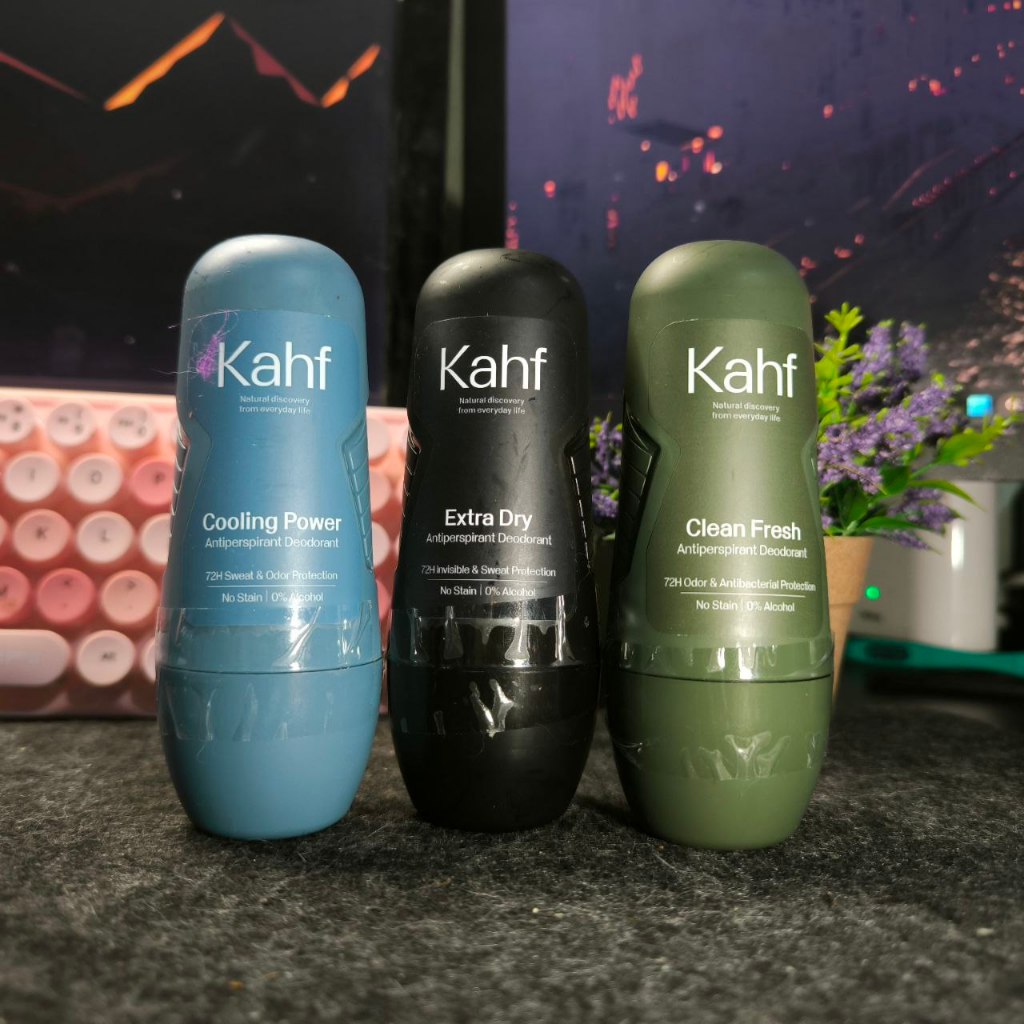 Jual KAHF Soothing Antiperspirant Deodorant Roll On 50ml - Cooling ...