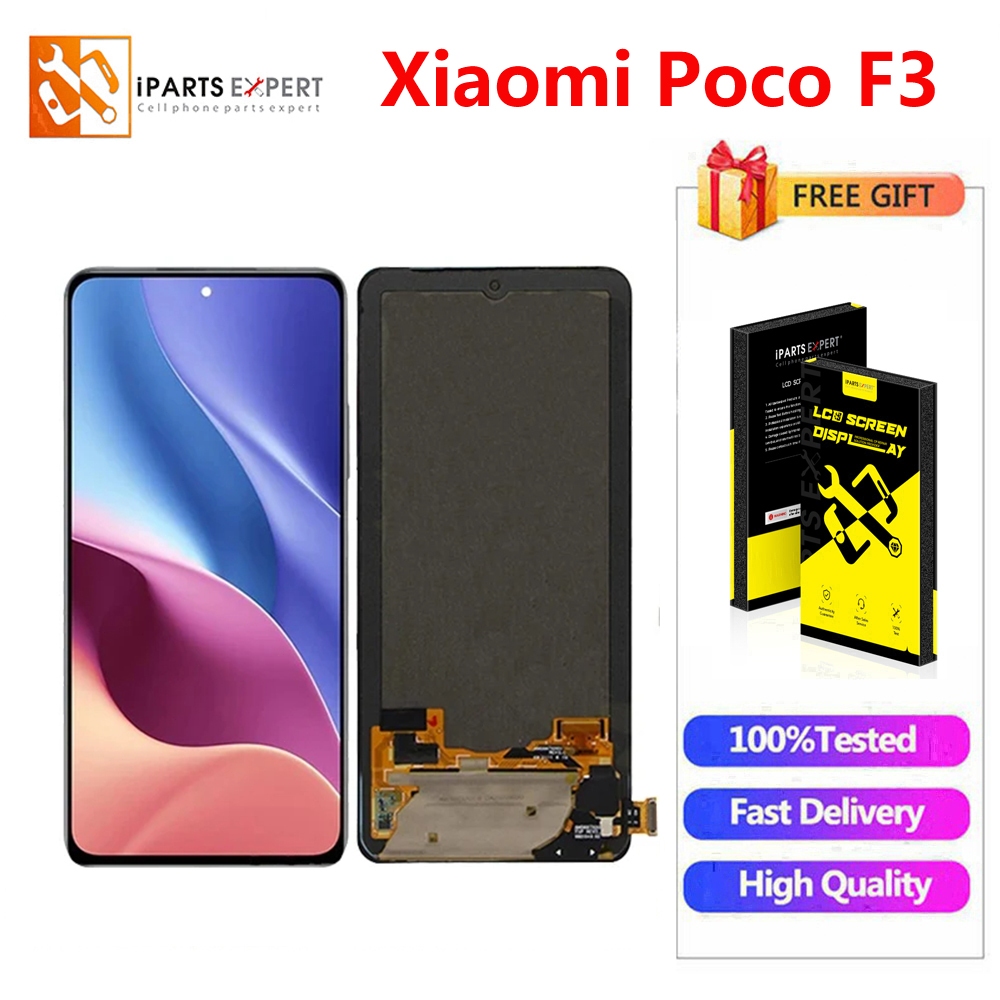 Jual IPARTSEXPERT Original LCD For Xiaomi Poco F3 Tampilan Rakitan ...