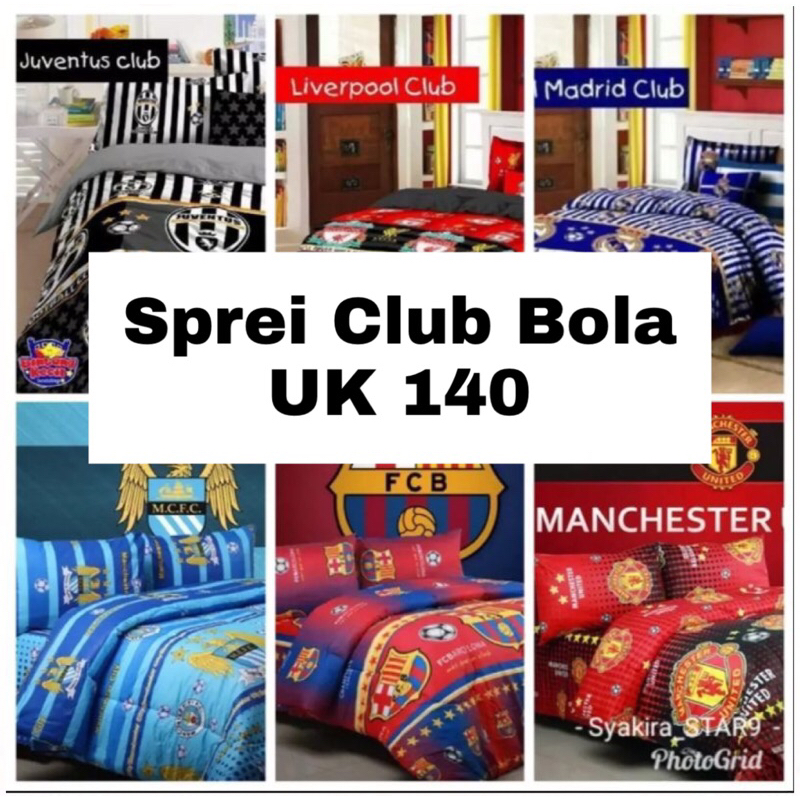 Jual SPREI SEPRAI SEPREI HOMEMADE MOTIF KARAKTER GAMBAR MANCHESTER CITY ...
