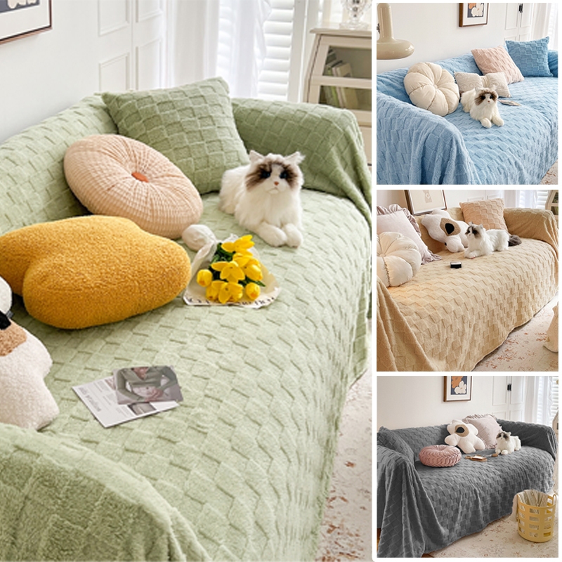 Jual Selimut Penutup Sofa Cover Tutup Perabot Anti-Selip Sarung Kain Untuk Sofa Couch Blanket ...