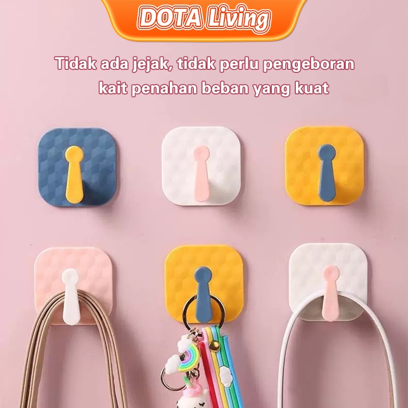 Jual DOTA Living Satuan Hook Gantungan Baju Tempel Kait Kuat Dinding ...