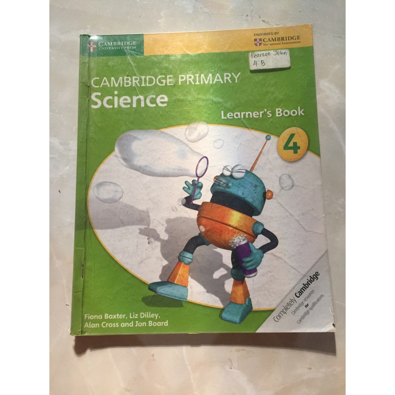 Jual CAMBRIDGE PRIMARY SCIENCE LEARNERS BOOK 4 | Shopee Indonesia