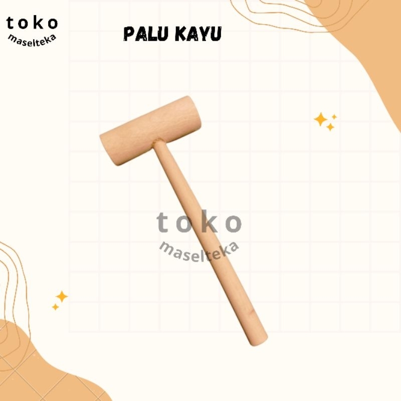 Jual PALU KAYU PINATA CAKE ECOPRINT PREMIUM | Shopee Indonesia