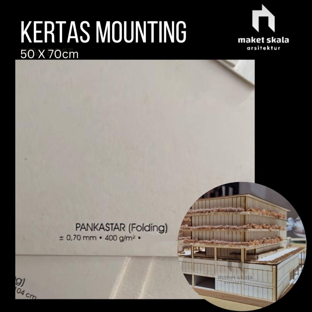 Jual Kertas Mounting 0,90mm 500gsm 50*70 cm Pankastar birmet beermat ...