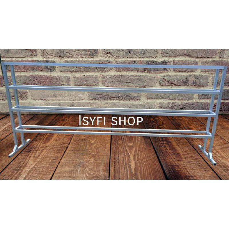 Jual Rak Buket Full Aluminium 4 susun / Rak Buket Bunga | Shopee Indonesia