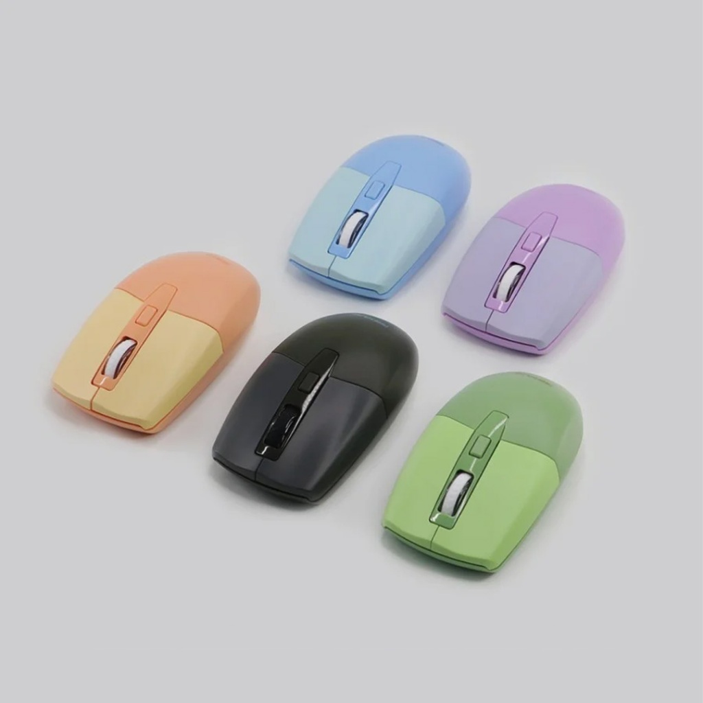 Jual Rexus Q50 / Q-50 Silent Click Dual Mode Wireless Office Mouse ...