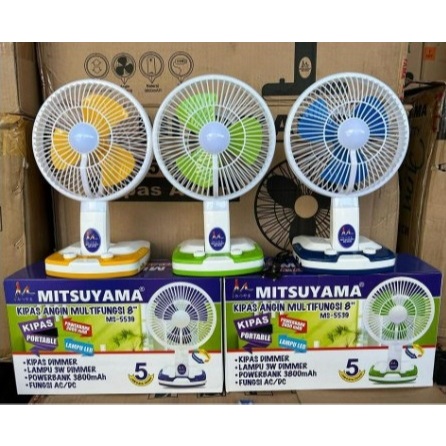 Jual Kipas Angin Portable 8 Inch Emergency Mitsuyama Tipe MS-5539 ...