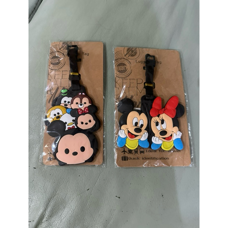 Jual luggage tag/gantungan koper tas mickey minnie disney tsumtsum ...