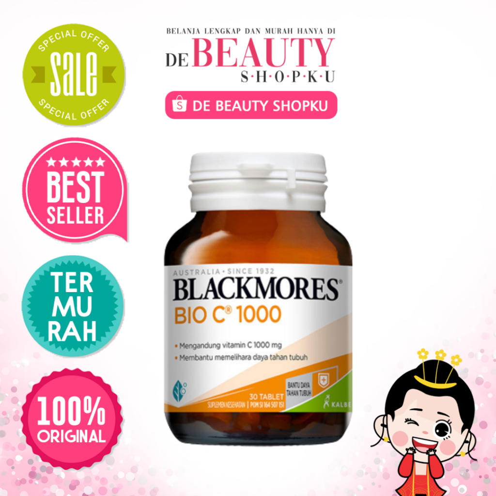 Jual Blackmores Bio C 1000mg 30's dan 20's | Shopee Indonesia