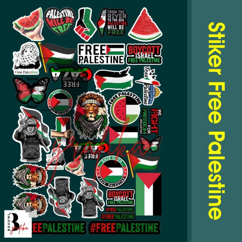 Jual Stiker Free Palestine | Shopee Indonesia