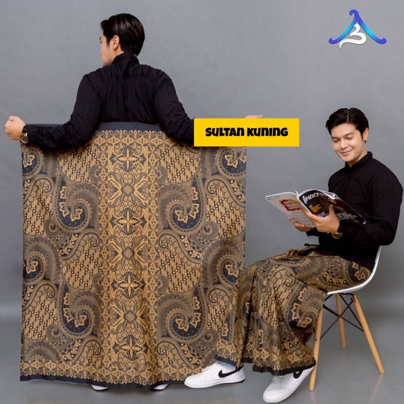 Jual sarung batik sultan kuning sarung batik khas jogja sarung batik ...