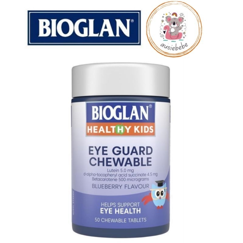 Jual Bioglan Kids Eye Guard Chewable 50 Tablets | Shopee Indonesia