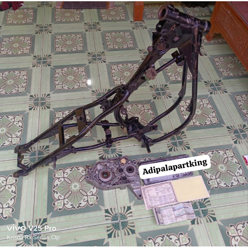 Jual KERANGKA FRAME DOKUMEN RX KING RXKING 2004 BIRU PLAT B LENGKAP ...